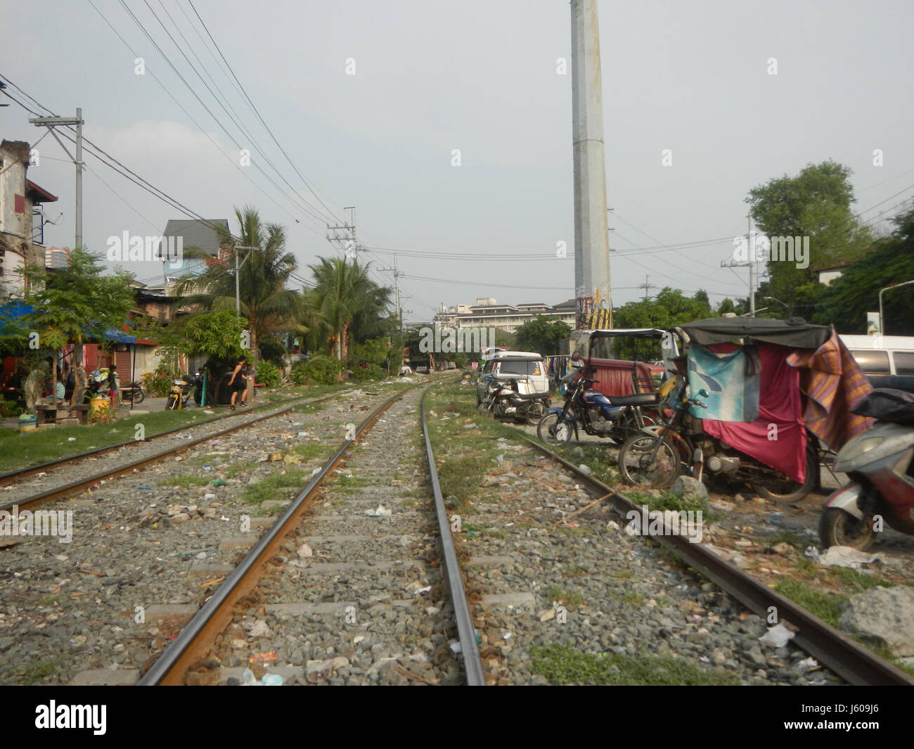 Santa Mesa PNR Station in Manila is a significant transportation hub ...
