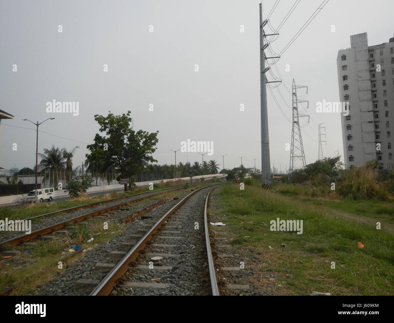 The Santa Mesa PNR Station in Manila, located near Pandacan, is a ...