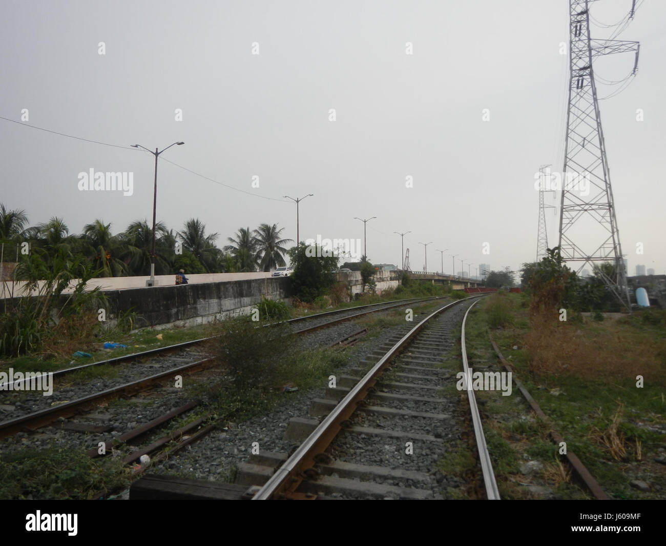 01609 Santa Mesa PNR Station Pandacan Railway tracks Bridge Manila 24 ...