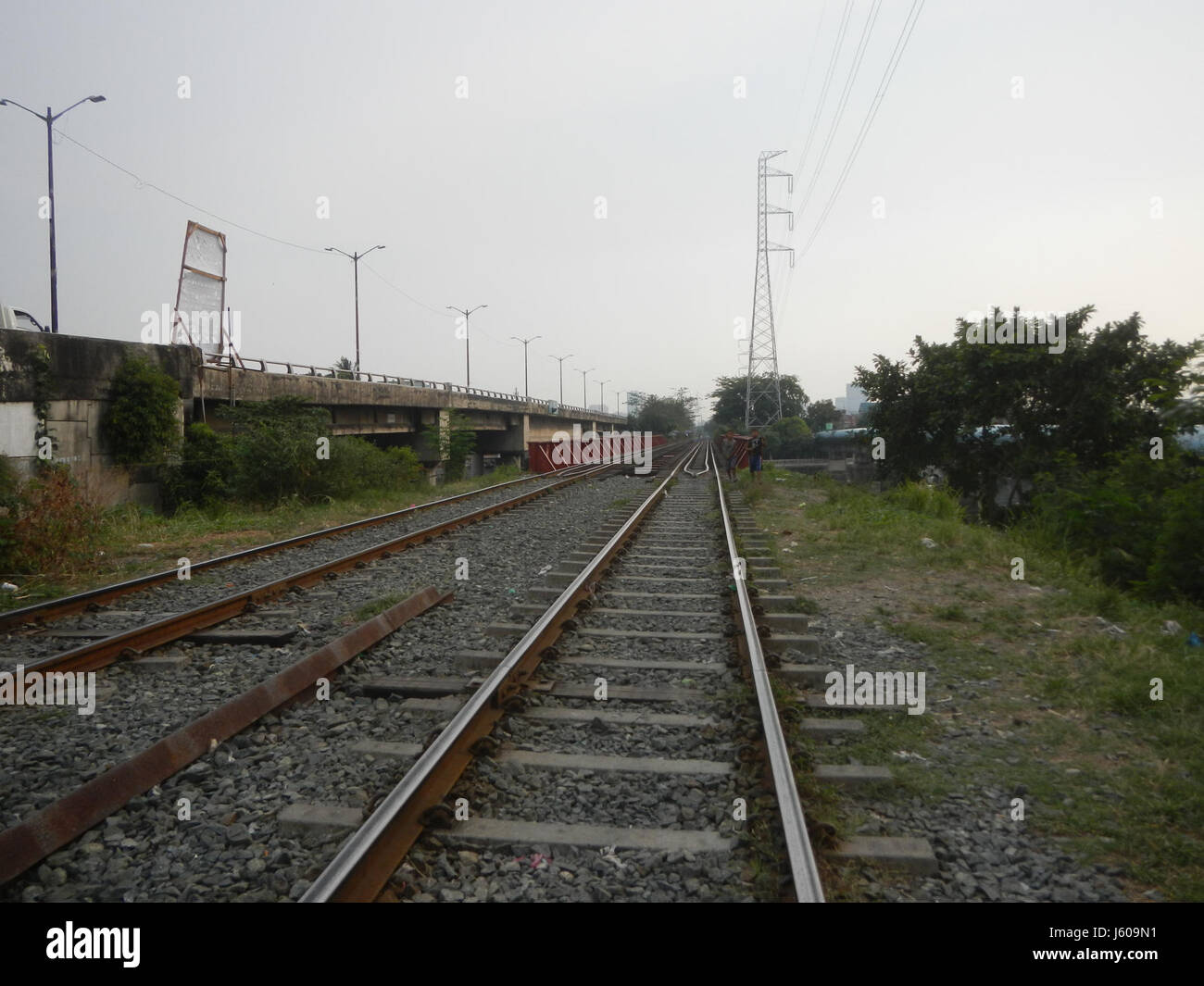 The Santa Mesa PNR Station in Manila is an important transport hub ...
