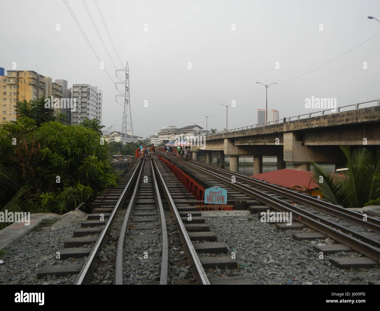 01658 Santa Mesa PNR Station Pandacan Railway tracks Bridge Manila 26 ...