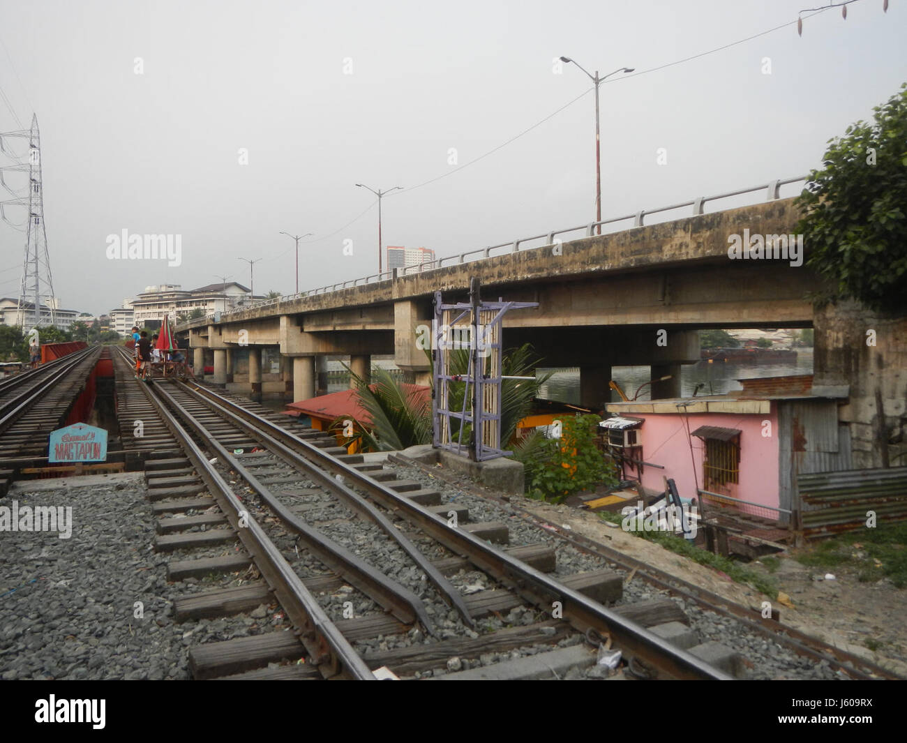 Santa Mesa PNR Station in Manila is part of the Philippine National ...