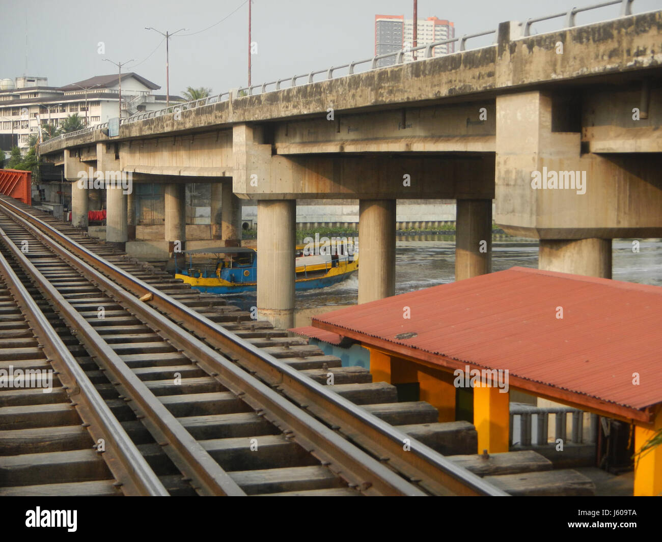 Photograph of the Santa Mesa station of the Philippine National ...
