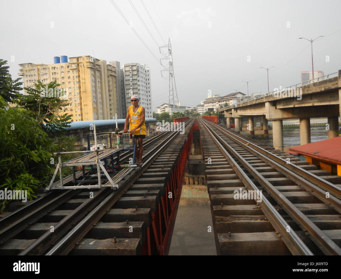 A photo of the Santa Mesa PNR Station in Pandacan, Manila, featuring ...