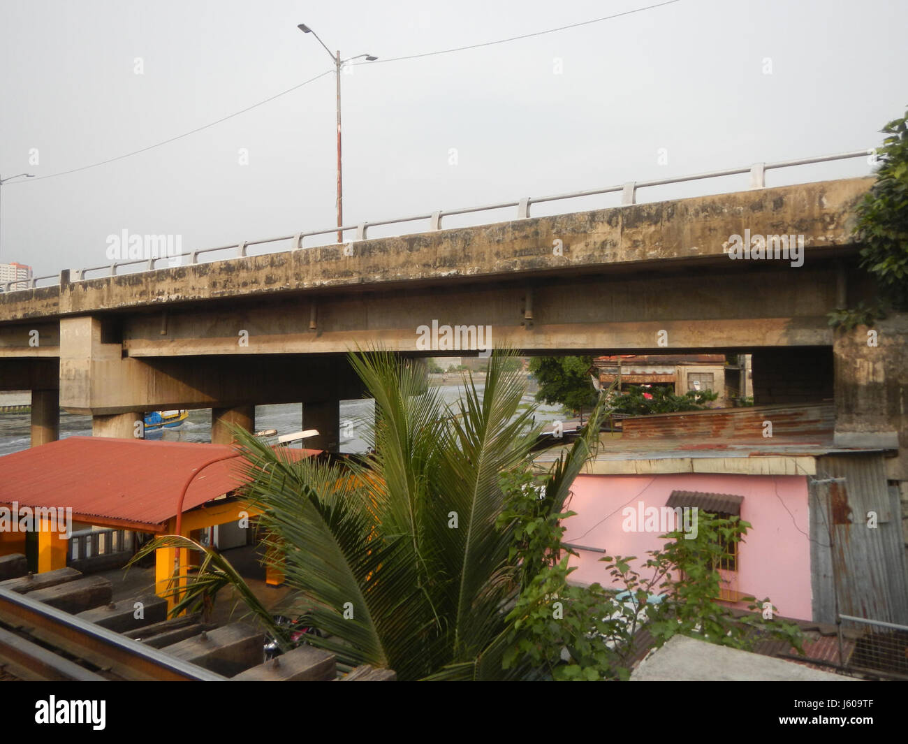 Santa Mesa PNR Station in Manila serves as a key point in the ...