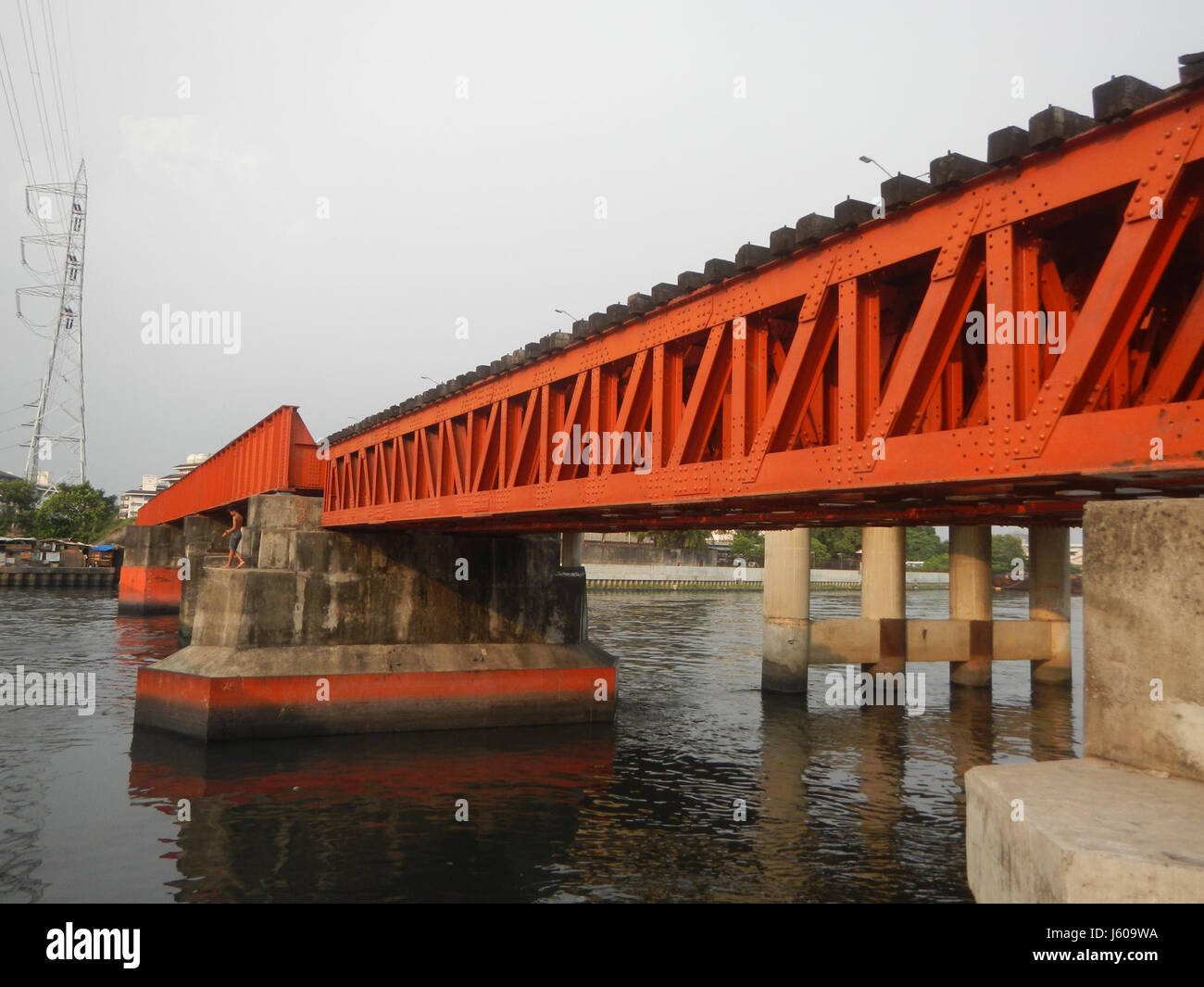 01708 Santa Mesa PNR Station Pandacan Railway tracks Bridges Manila 47 ...