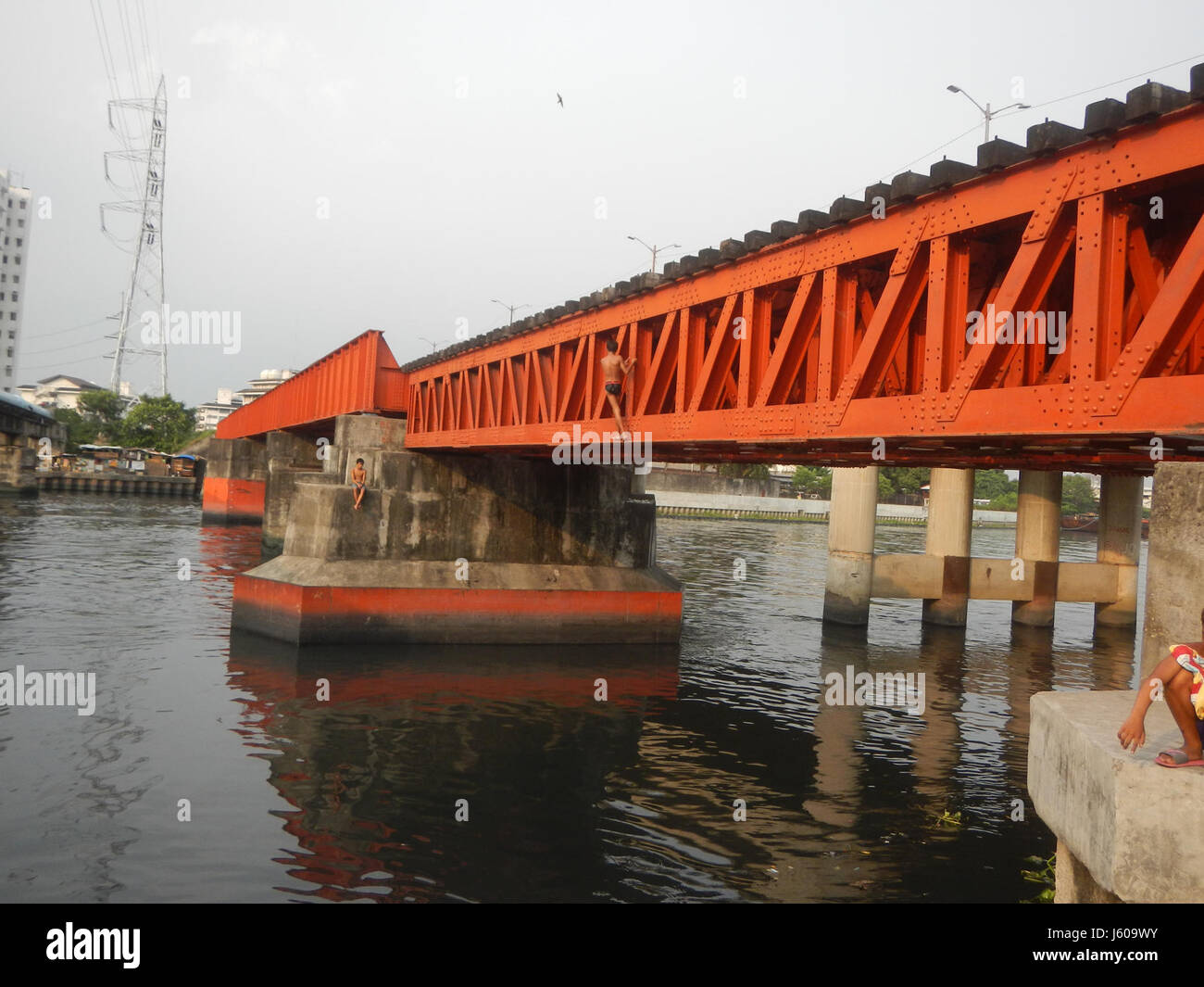 01751 Santa Mesa PNR Station Pandacan Railway tracks Bridges Manila 10 ...