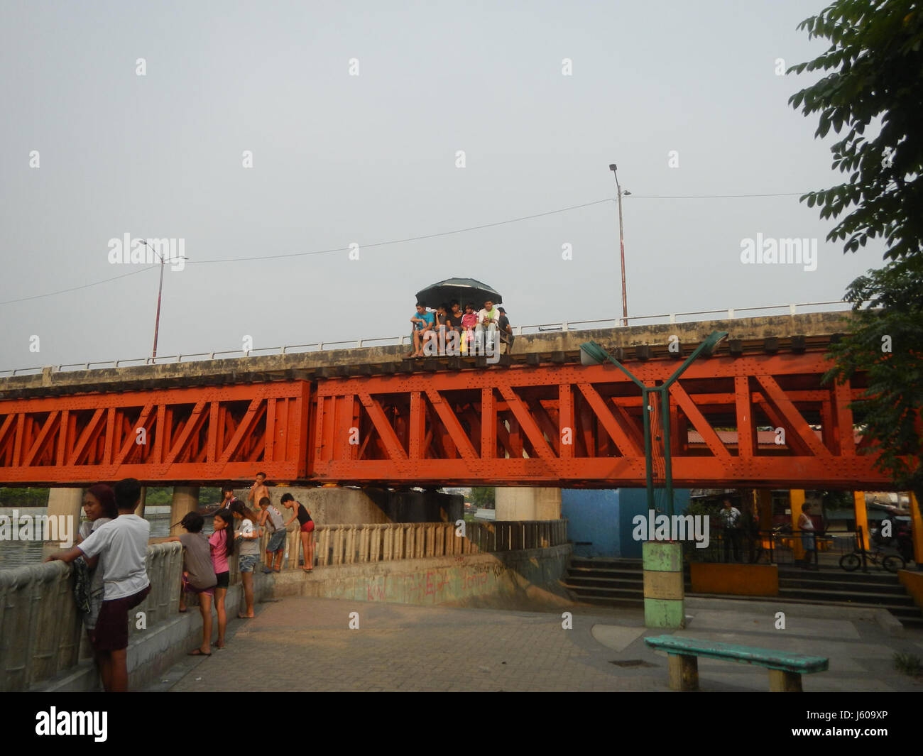 01751 Santa Mesa PNR Station Pandacan Railway tracks Bridges Manila 32 ...