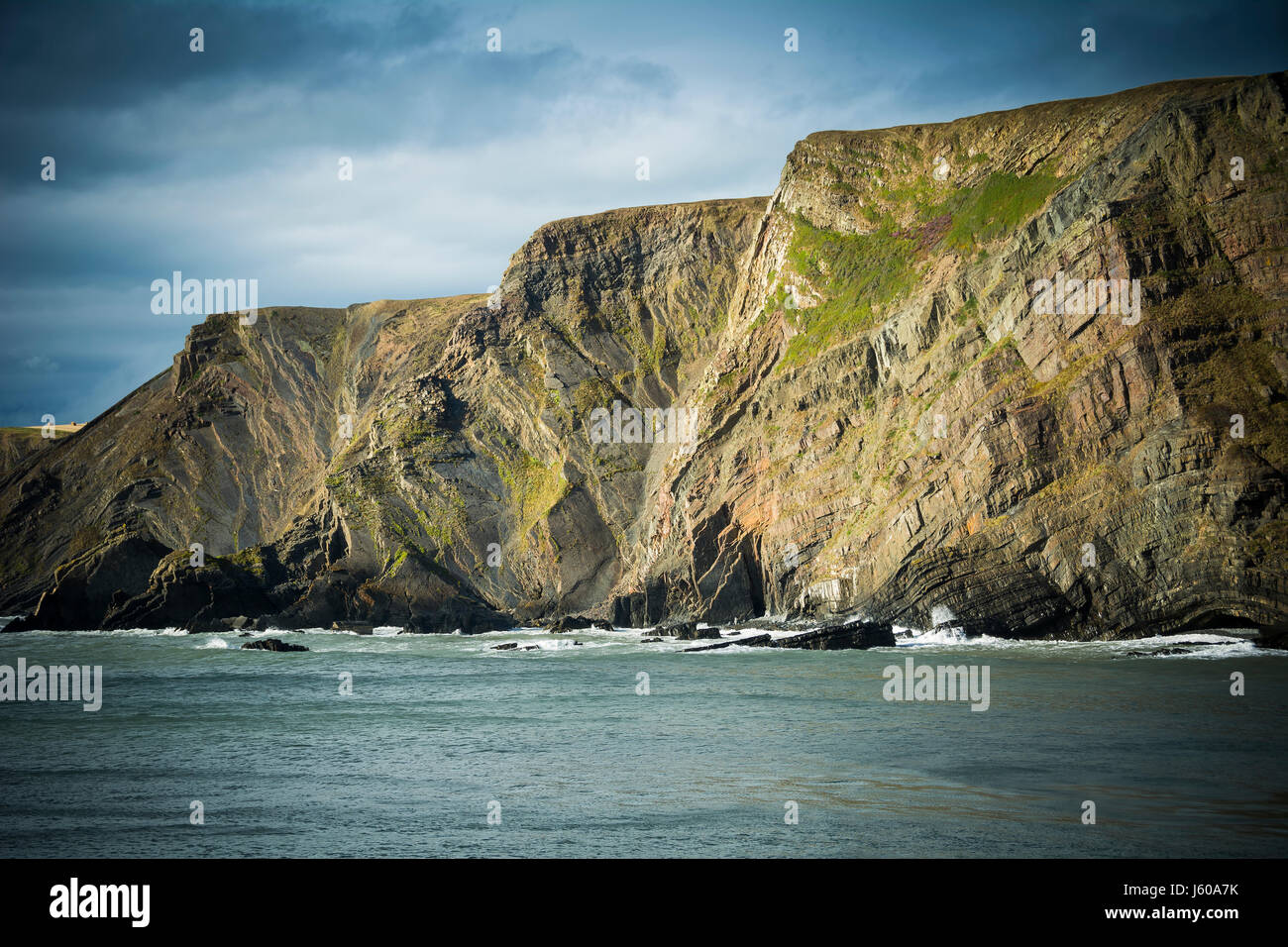 Cliffs at coast Stock Photo - Alamy