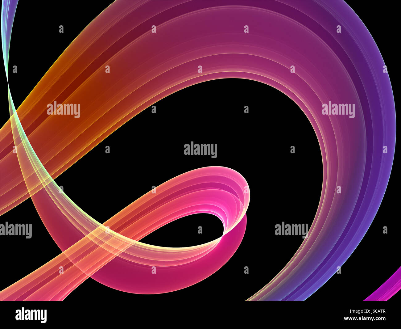 abstract curve curl backdrop background pink wave motion postponement ...