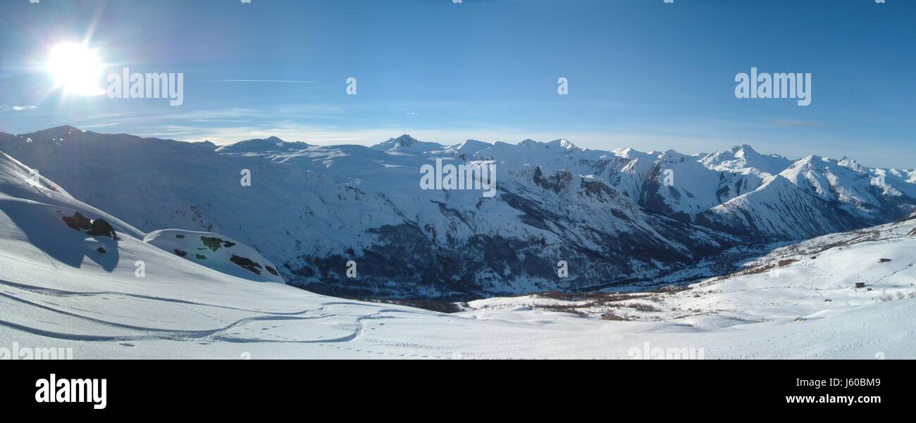 mountains winter sight view outlook perspective vista panorama lookout ...