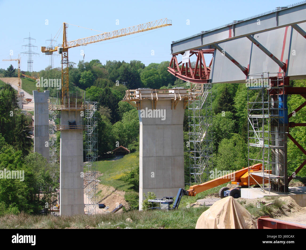Federal motorway construction site hi-res stock photography and images ...