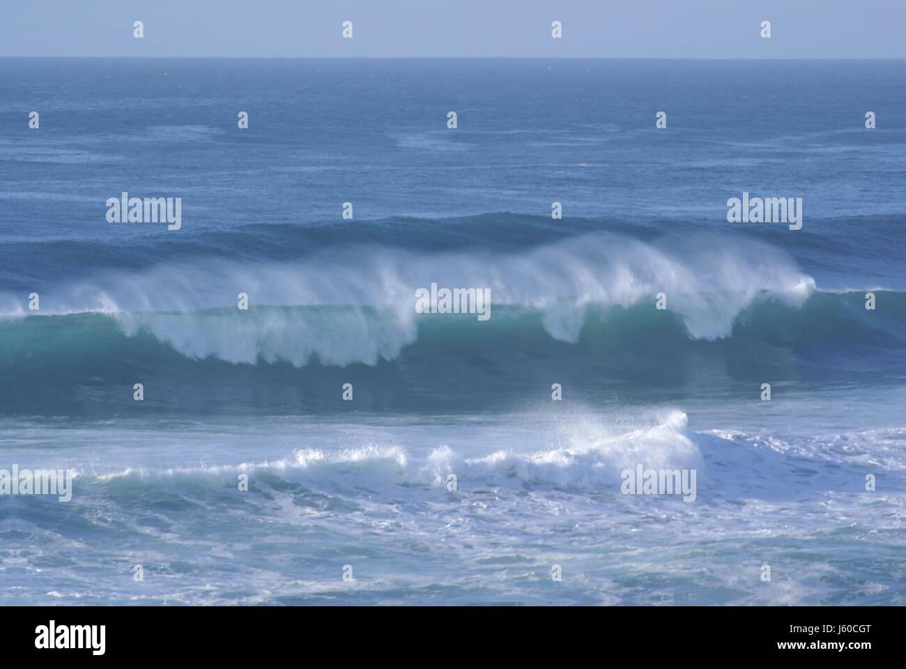 tunnel atlantic ocean salt water sea ocean water portugal wave surf ...