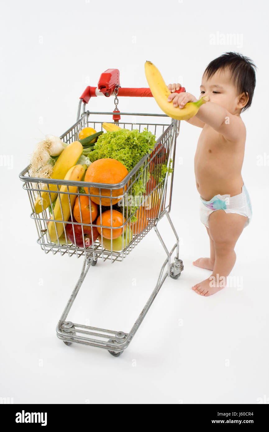 baby supermarket trolley cart food aliment baby transport means of ...