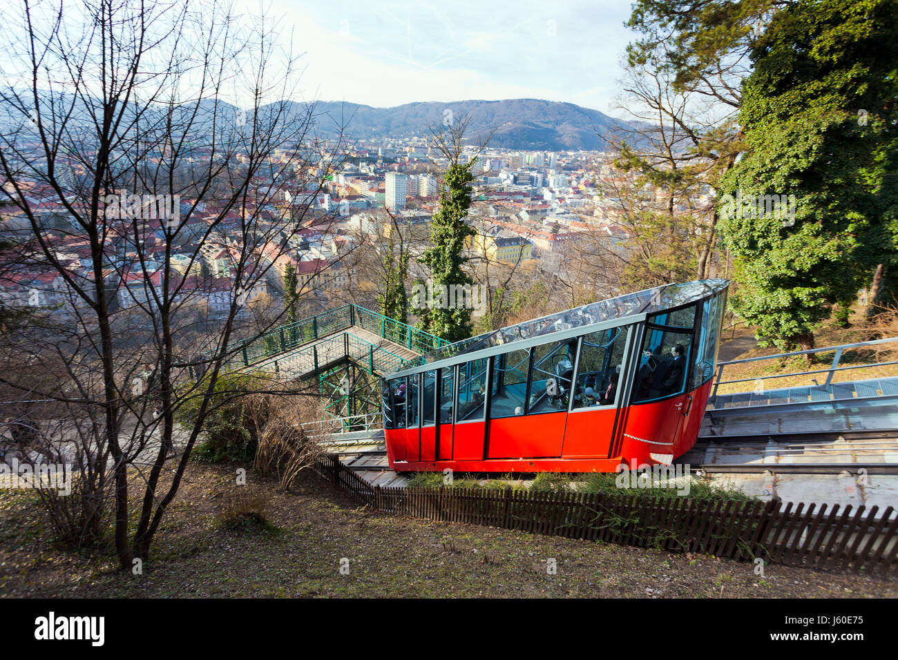 Narrow gauge funicular railway hi-res stock photography and images - Alamy