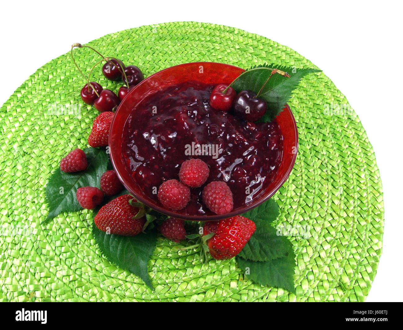 red fruit jelly Stock Photo - Alamy