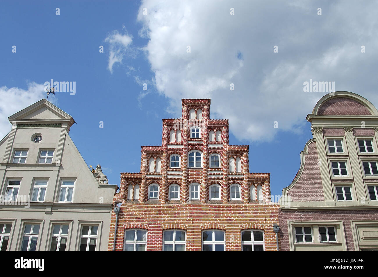 sights old town Hanseatic city gable building of historic importance ...