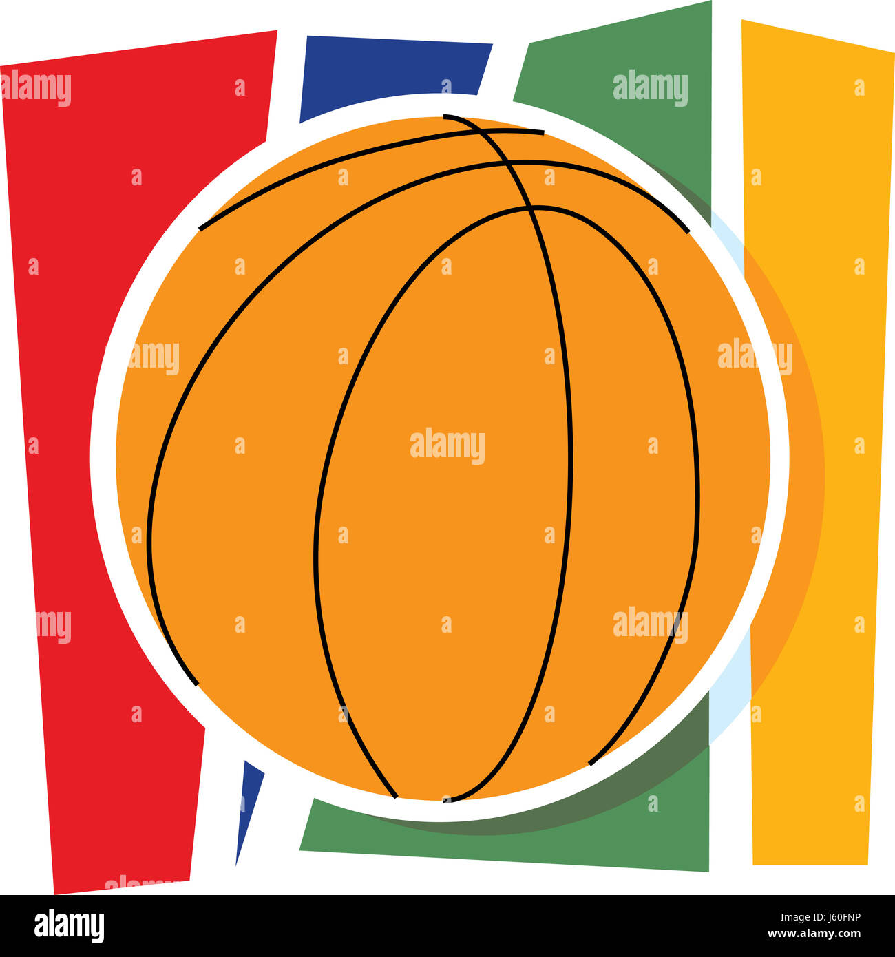 sport sports graphic illustration basketball striped ball conspicuous ...