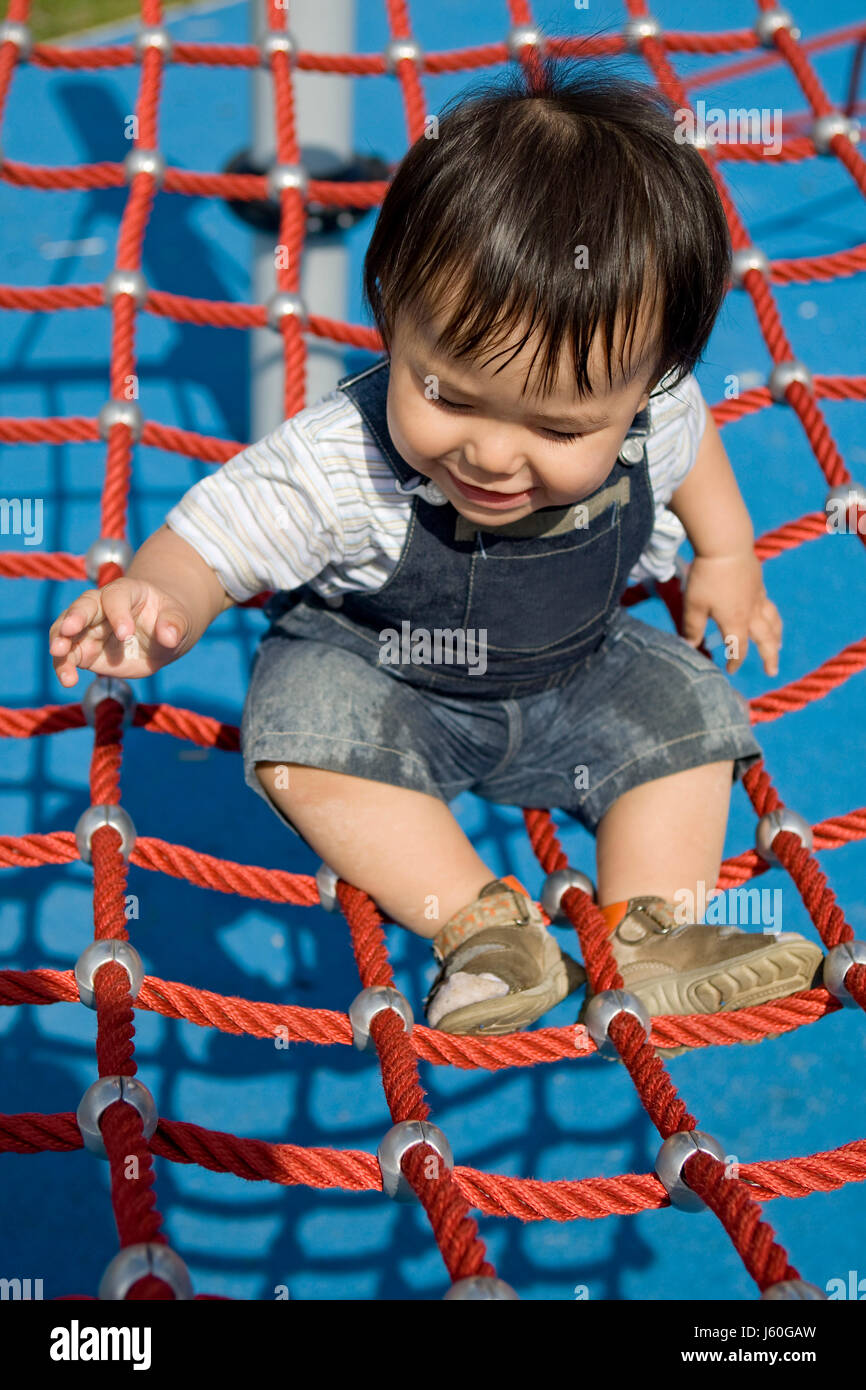 baby on playground Stock Photo - Alamy