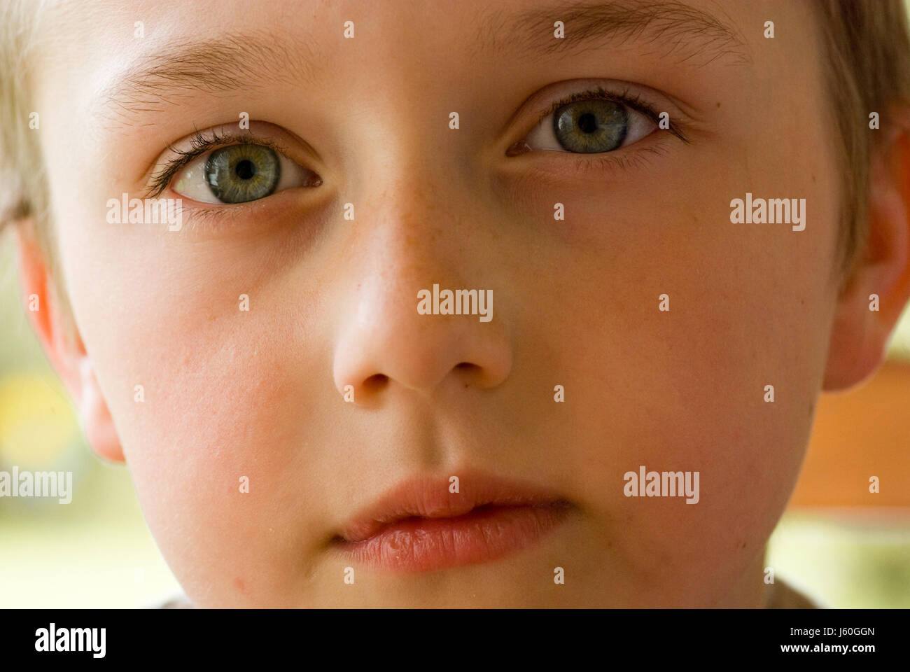 mouth face portrait cheek boy lad male youngster child beauty sight ...