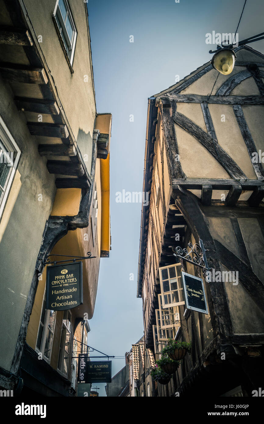 Historic architecture of York, Yorkshire, England, UK Stock Photo - Alamy