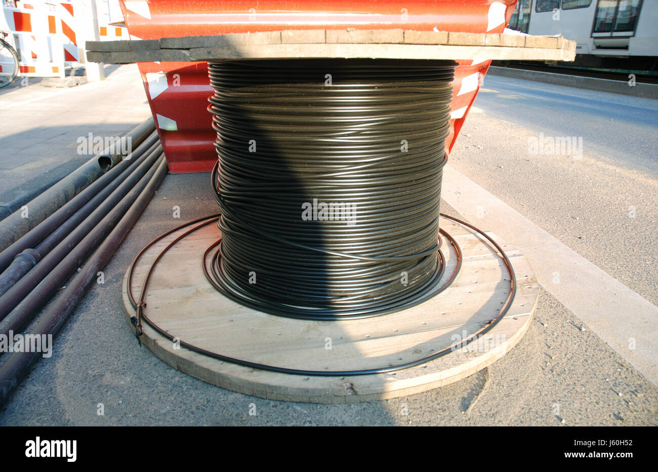 Cable drum hi-res stock photography and images - Alamy