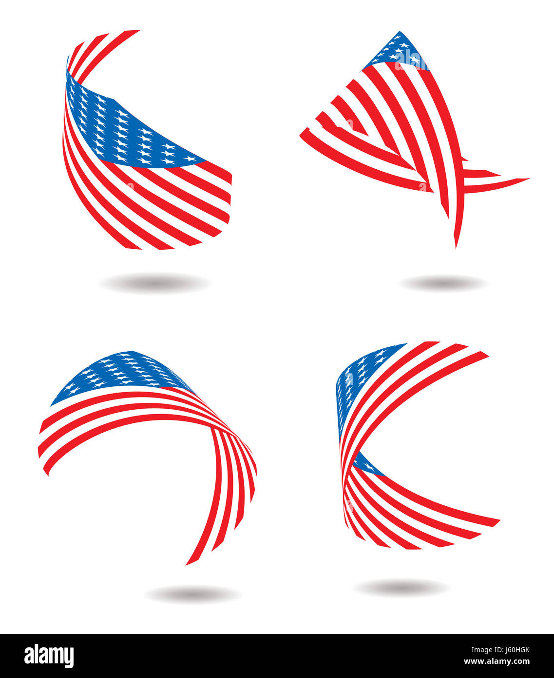 american usa america flag abstract icon pictogram symbol pictograph ...
