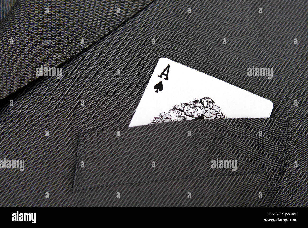 Black suit cards hi-res stock photography and images - Alamy