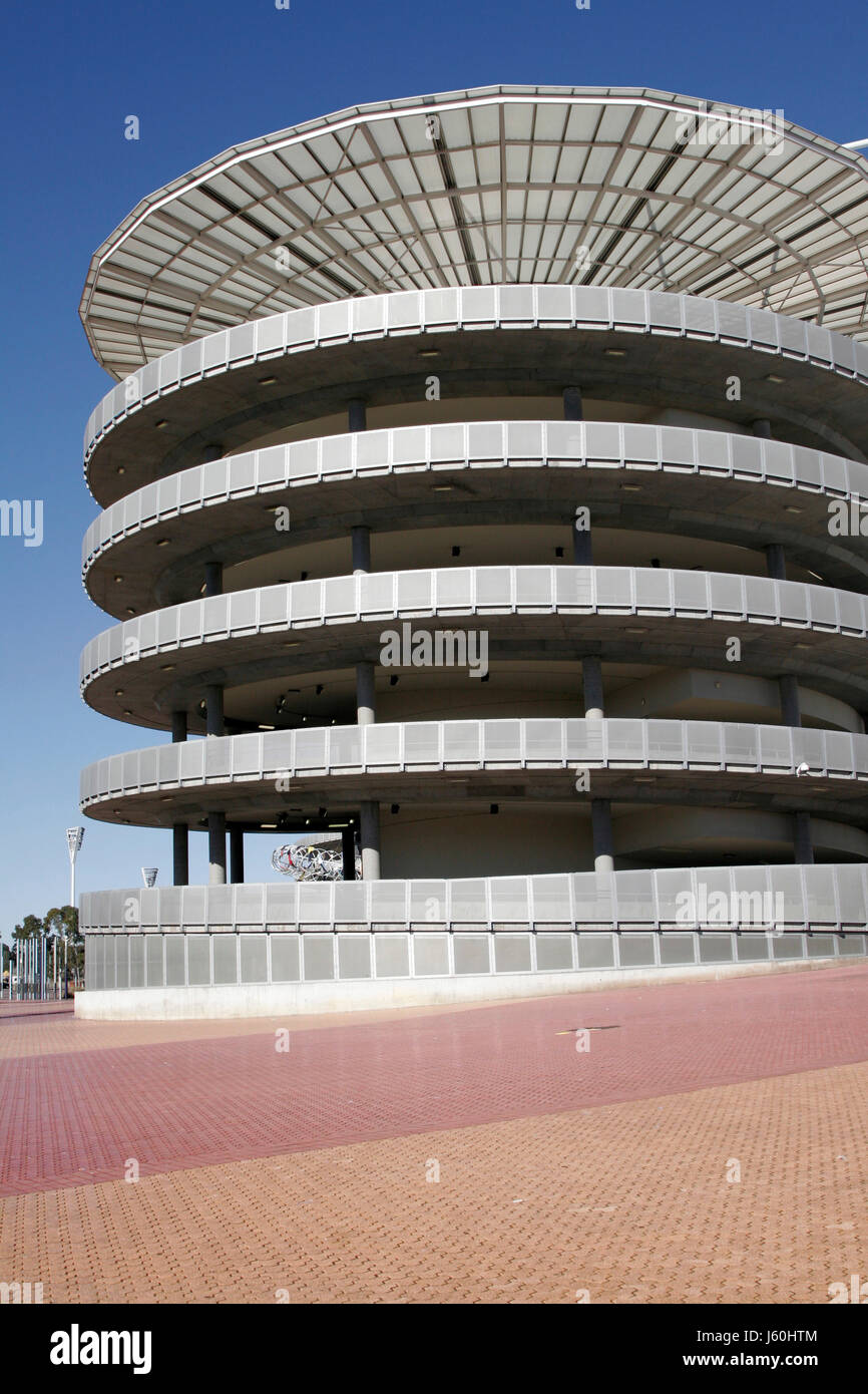 sport sports modern modernity round about australia stadium building ...