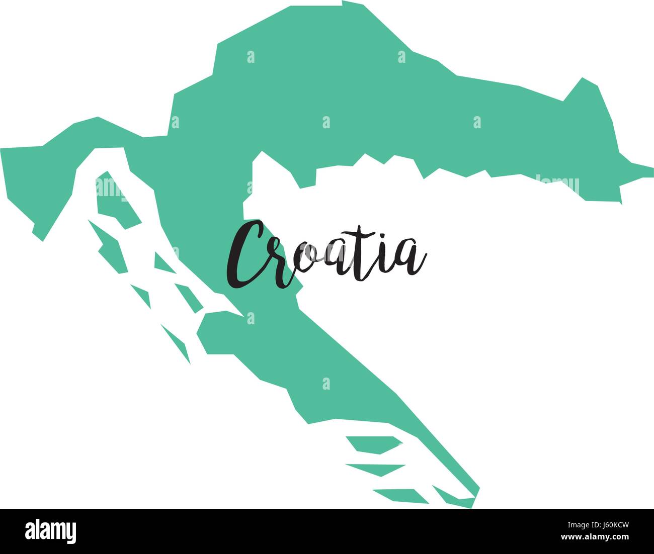 Abstract country map Stock Vector Image & Art - Alamy