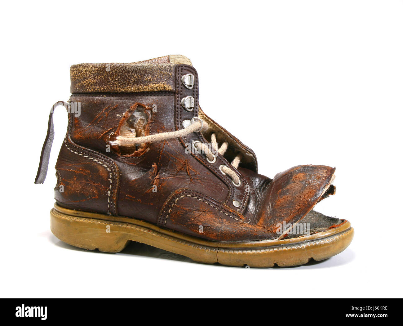 Old destroyed shoe hi-res stock photography and images - Alamy
