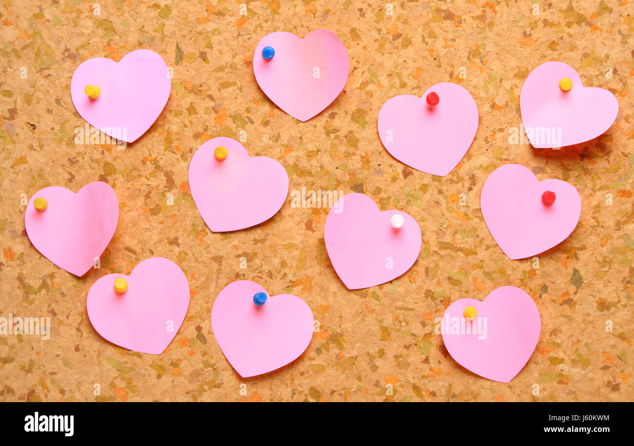 note memo cork message love in love fell in love valentine couple pair ...