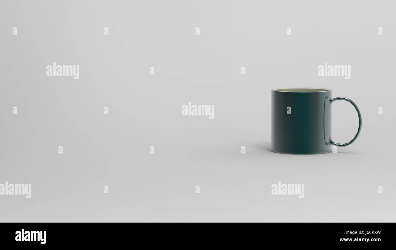 The 3d rendering of nice cup image as with nice background Stock Photo ...