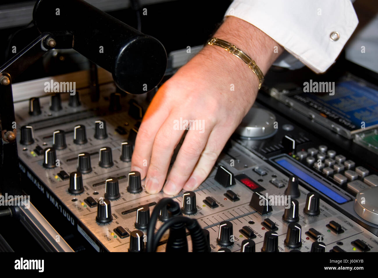 dj at work Stock Photo - Alamy
