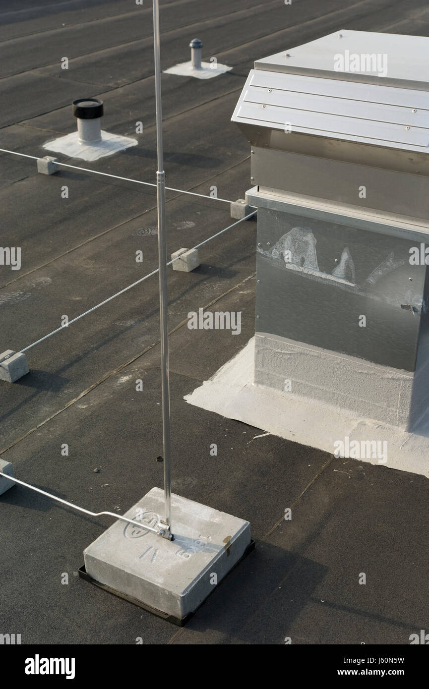 detail airing extracted air lightning protection lightning rod flat ...