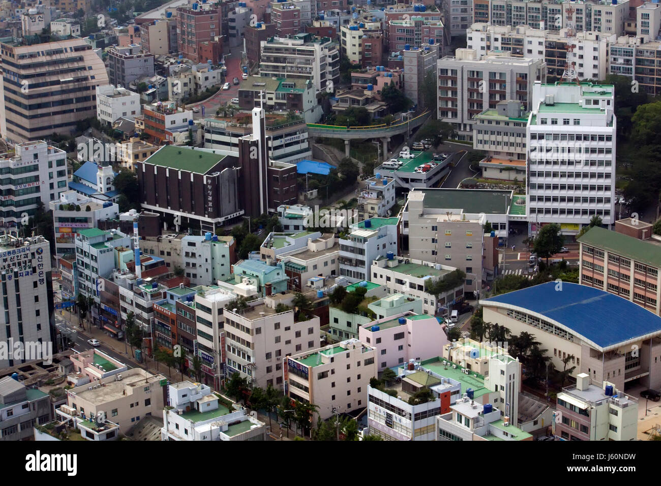 asia fog haze smog city view asia fog haze smog city view busan sdkorea ...