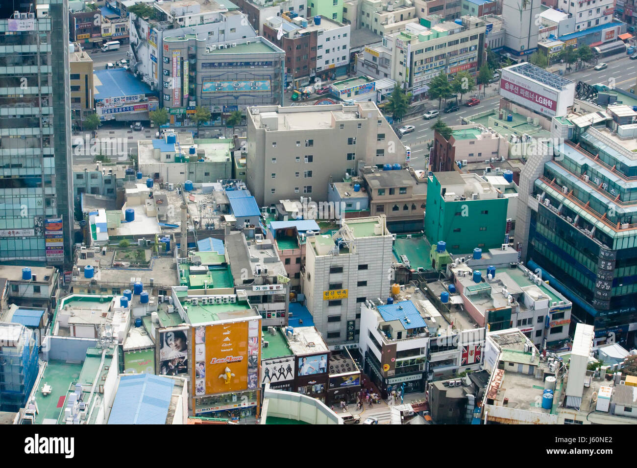 asia fog haze smog city view asia fog haze smog city view busan sdkorea ...