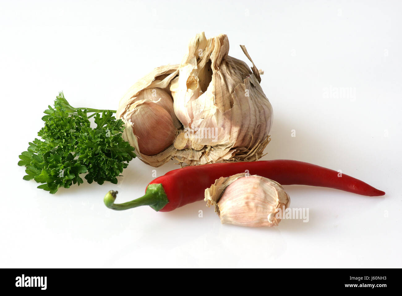 green boil cooks boiling cooking vegetable garlic parsley chilli chili ...