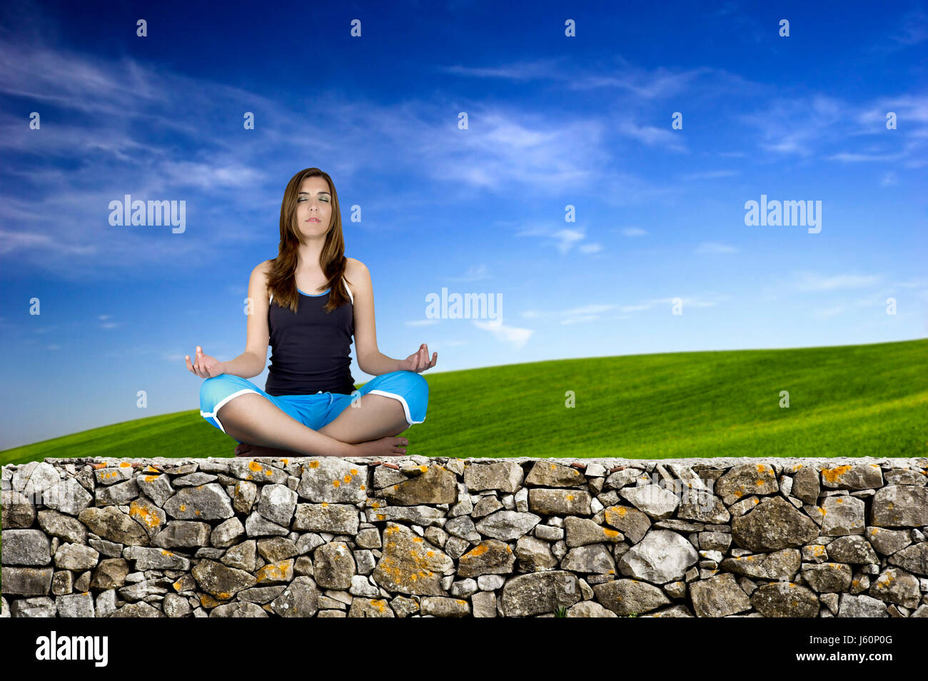 health spring wellness meditation exercise yoga landscape scenery ...