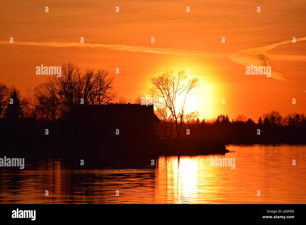 Ottawa river sunset hi-res stock photography and images - Alamy