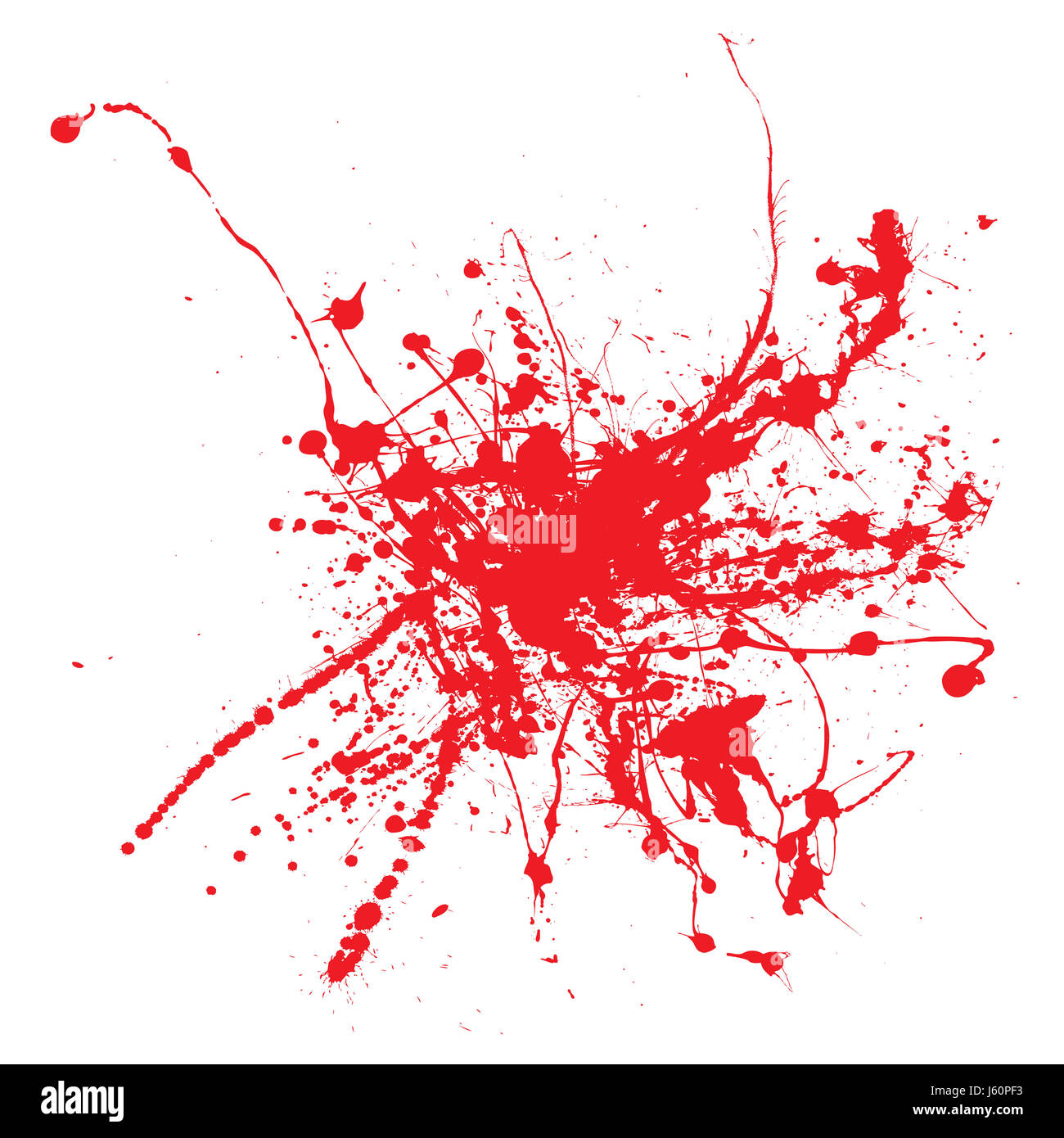 crime injury blood dirty abstract dribble red ink liquid isolated model ...