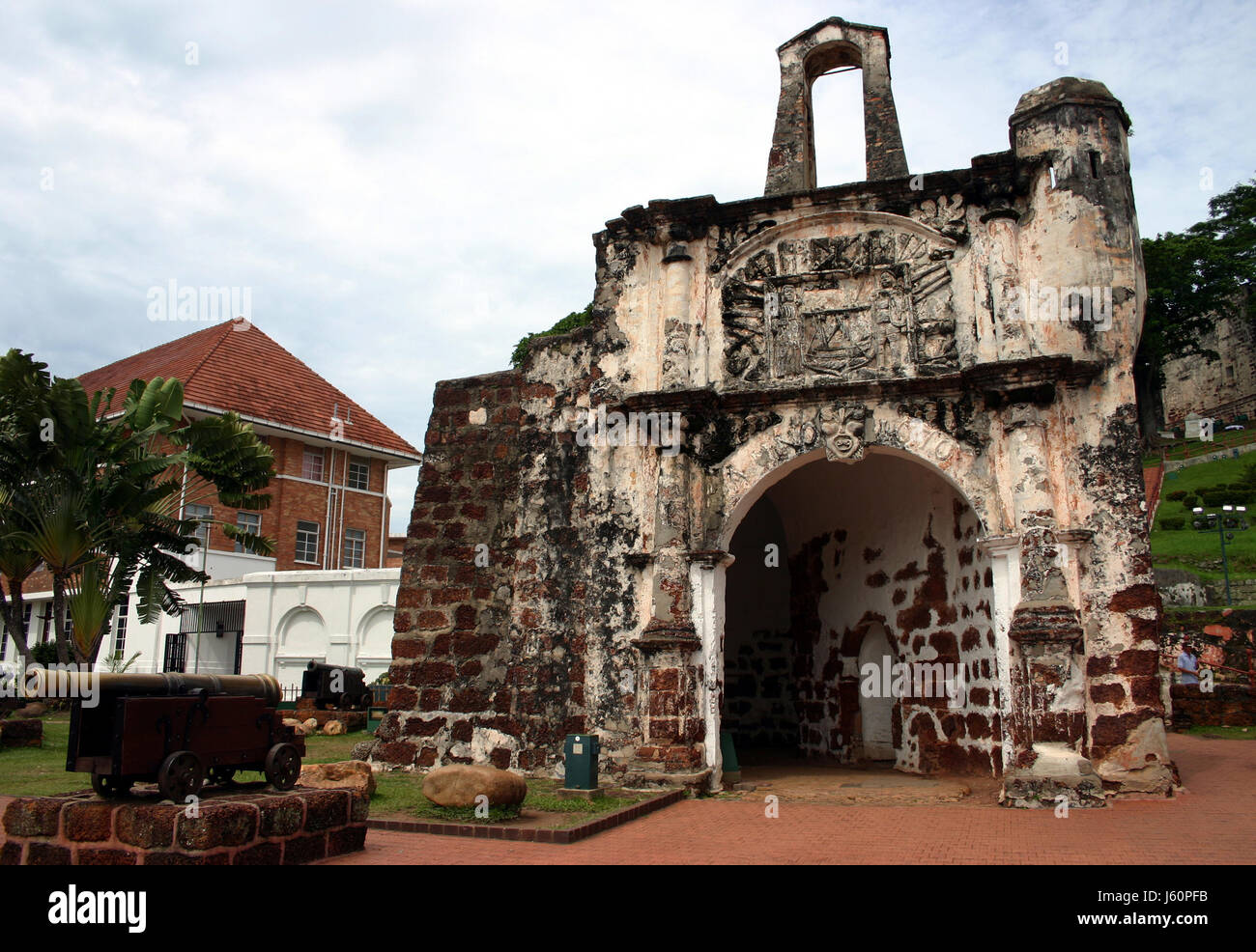 asia malaysia portuguese story tourism ruin fortress blockhouse old ...