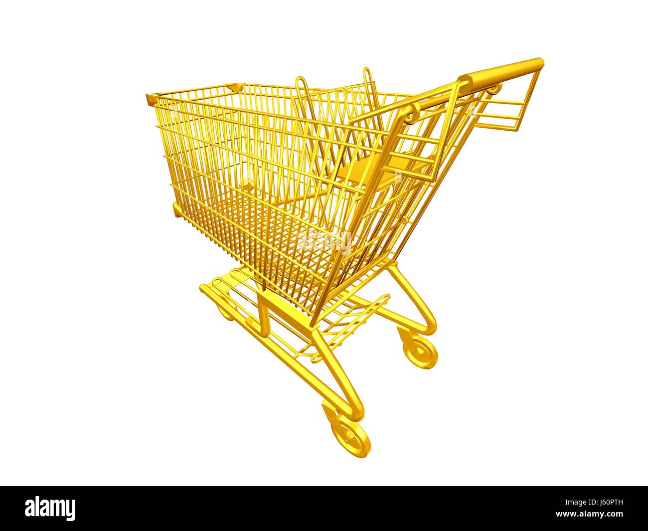 wheel coin trolley cart retail shop shop department store store gold ...