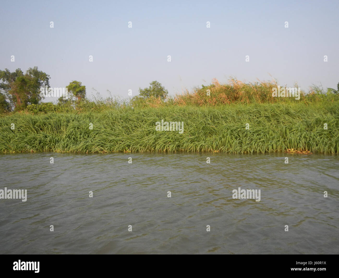 02498 Masantol Pampanga River Districts villages Riverbanks 02 Stock ...