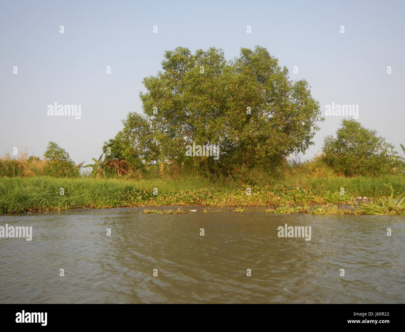 This image shows the river districts of Masantol, Pampanga, located in ...