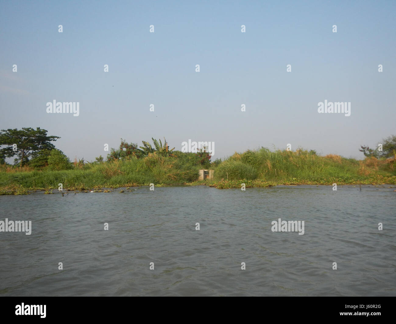 02498 Masantol Pampanga River Districts villages Riverbanks 20 Stock ...
