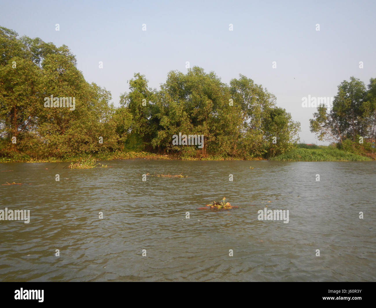 This map or image depicts the river districts and villages along the ...