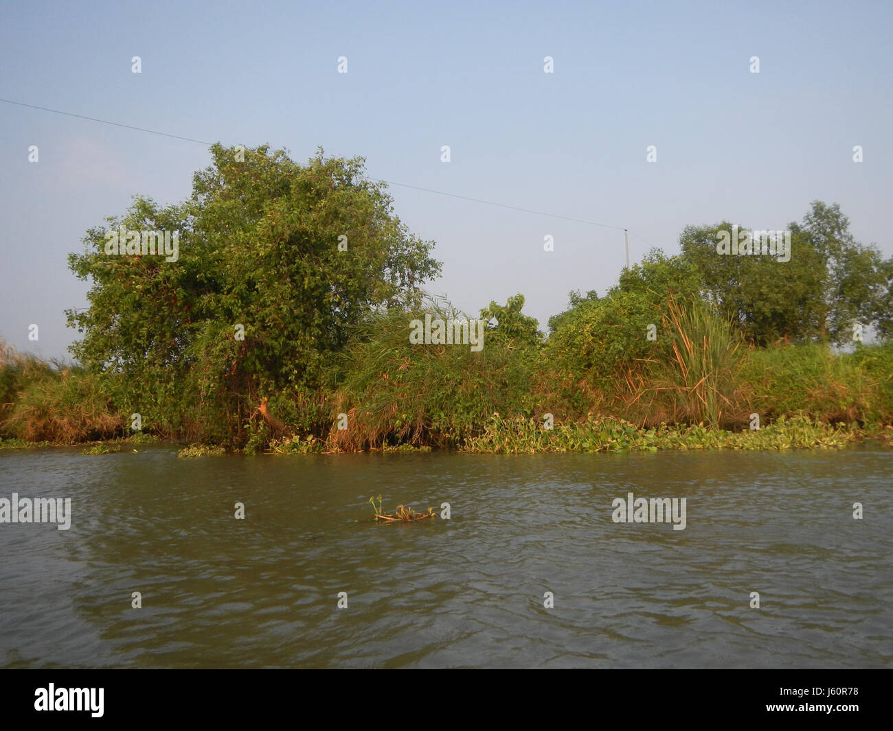 02596 Masantol Pampanga River Districts villages Riverbanks 44 Stock ...