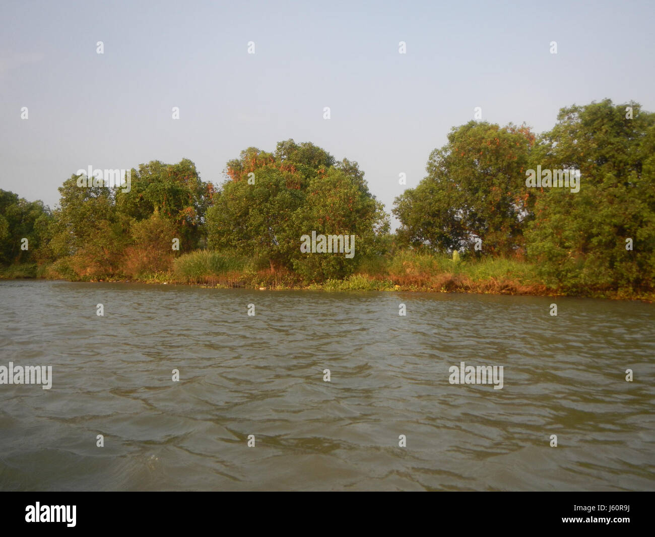 02698 Masantol Pampanga River Districts villages Riverbanks 09 Stock ...