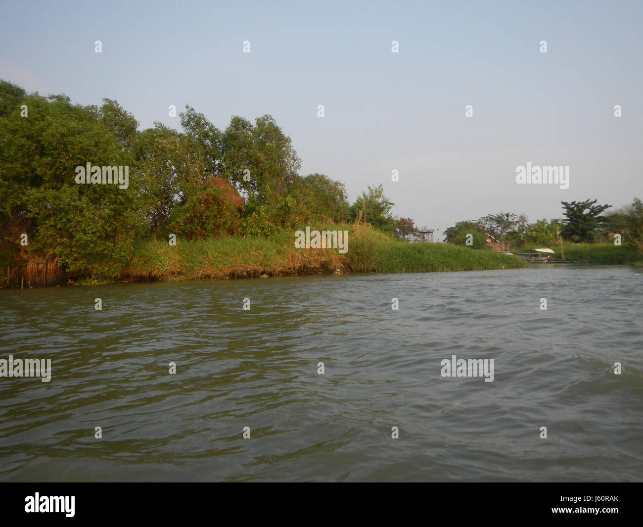 02698 Masantol Pampanga River Districts villages Riverbanks 33 Stock ...